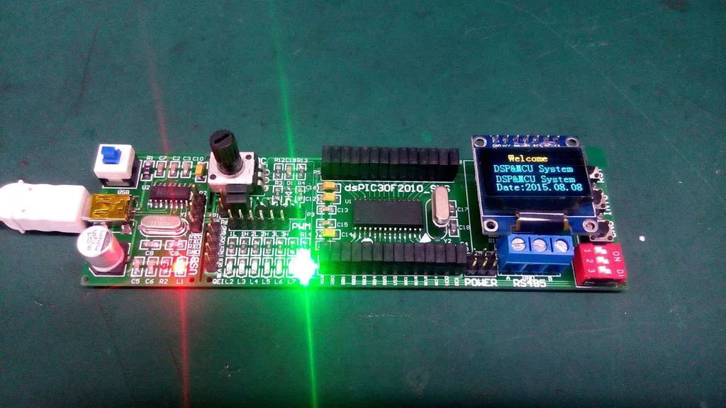 DsPIC-development-board-dsPIC-experimental-board-DSP-system-board ...