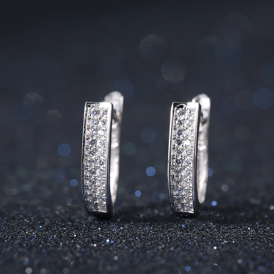 BELAWANG Высокое качество модные серьги обруча без содержания свинца и ...