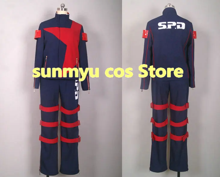 Tokusou Sentai Dekaranger Ban Ban-chan Banban Akaza Deka Red Uniform ...