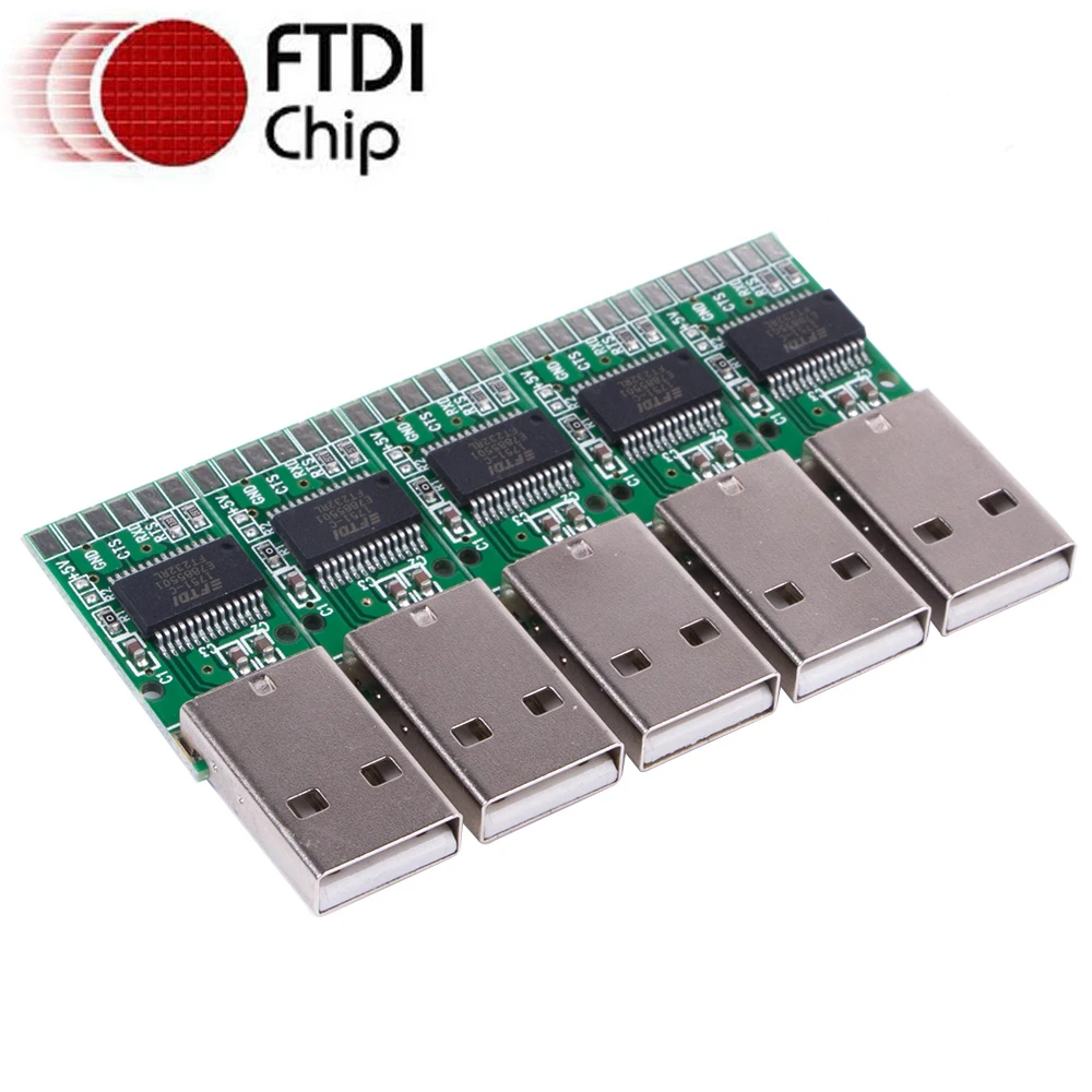 Ftdi Usb Ttl Uart 3v3 3.3v 5v Serial Module Adapter Converter Board ...