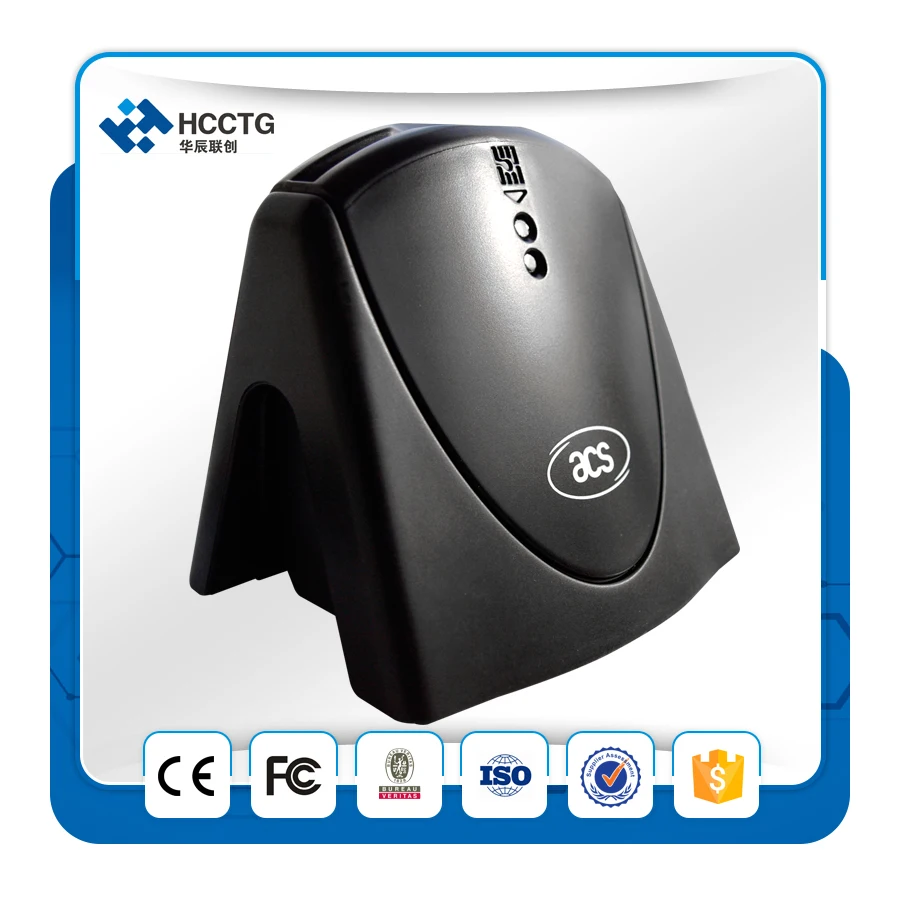 ACS USB Contact Smart IC Chip Card Reader & Writer With SDK ACR38U H1 ...