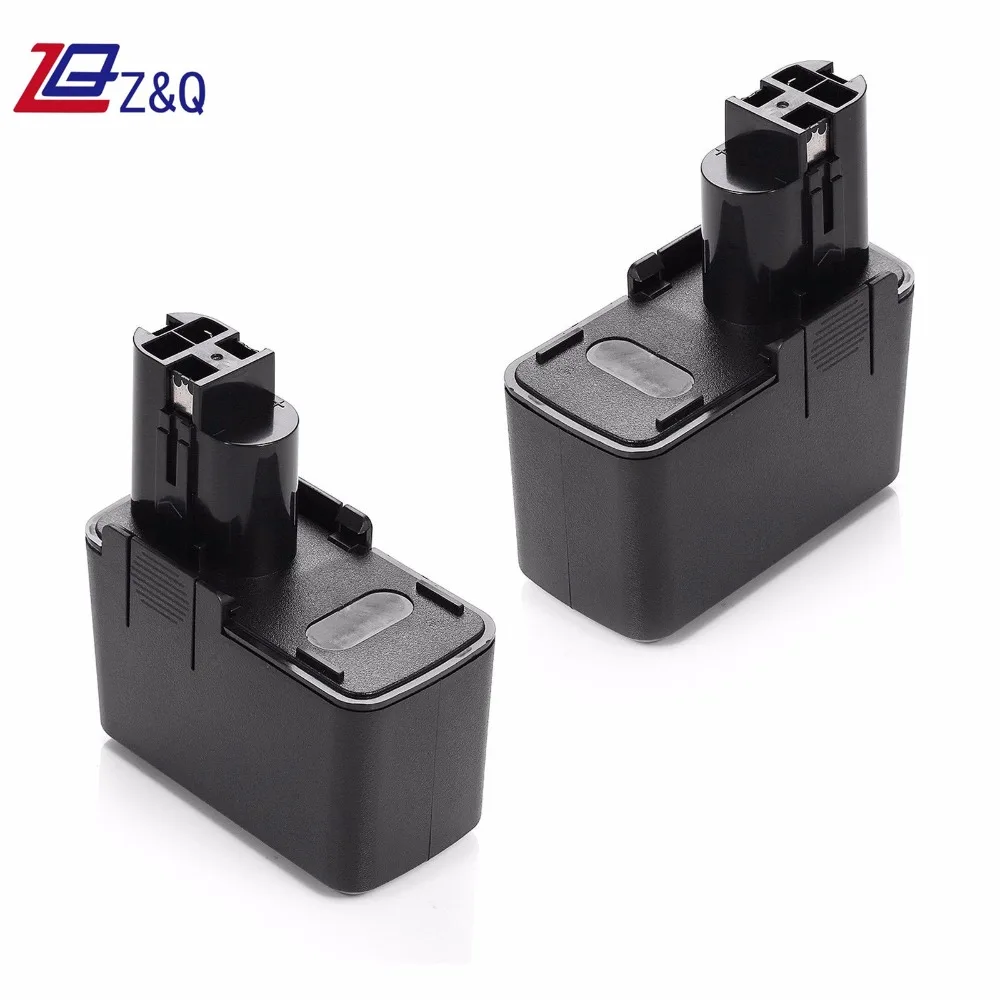 2 Pieces 12v 3.0ah Ni-mh Battery Replacement Battery For Bosch Psr 120 ...