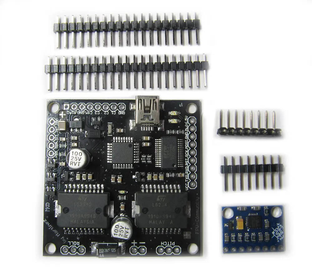 Gimbal Brushless Controller module V3 TAPR by Martinez,PTZ FPV W/IMU ...