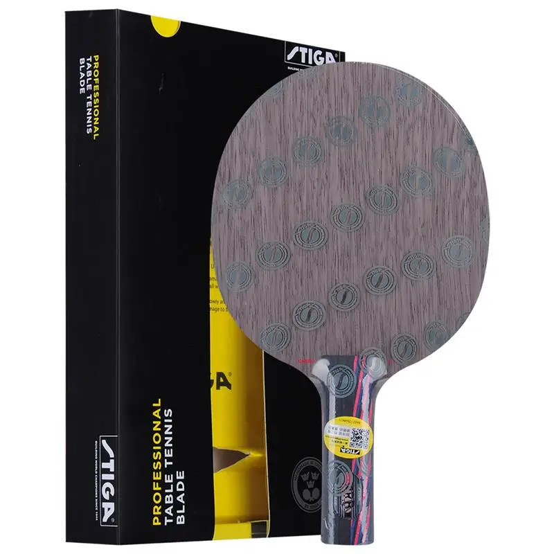 Genuine Stiga CARBO 7.6 WRB table tennis racket 7 wood 6 carbon ...