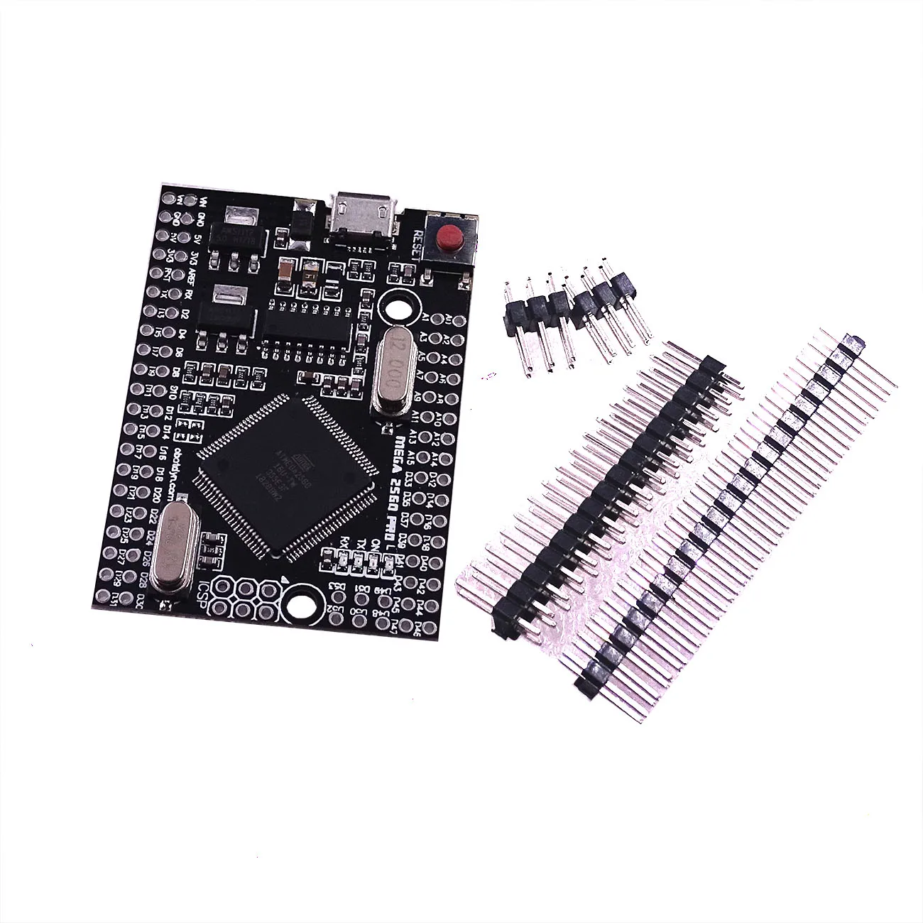 MEGA2560 PRO встроенный микро USB адаптер макетная плата CH340G ATMEGA2560-16AU для Arduino ...