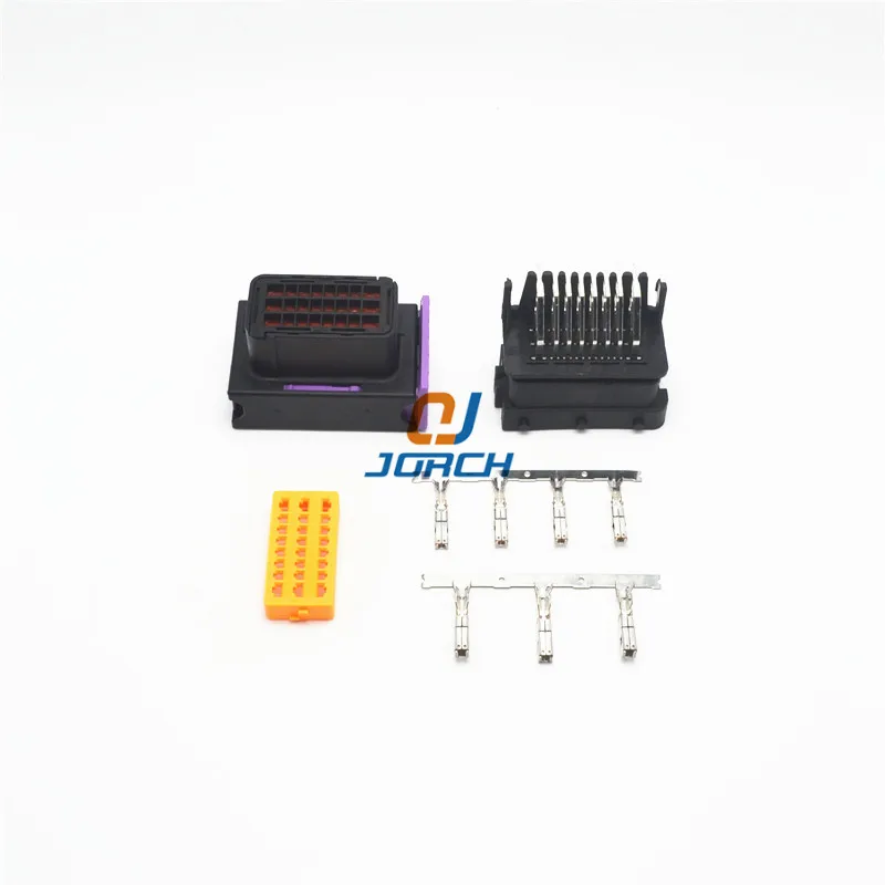 5-Set-FCI-ECU-Connector-24-Pin-24-Way-Male-And-Female-automotive ...
