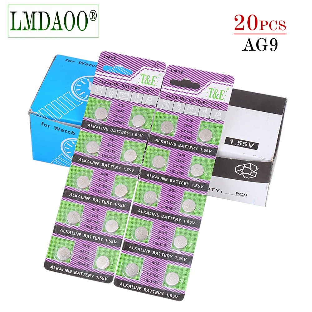 저렴한 판매 20pcs 394 SR936SW AG9 LR936 SR936 194 LR45 L936 1.55V 버튼 셀 코인 ...