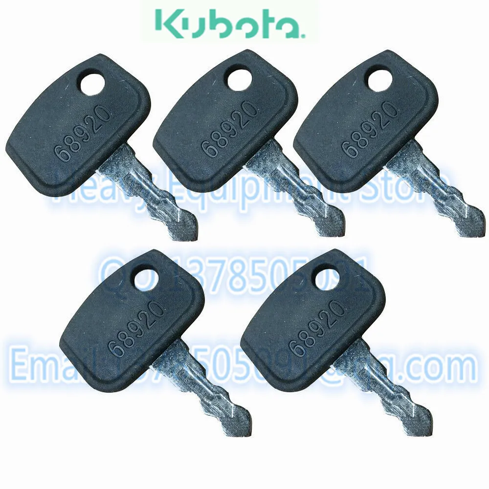 5pcs 68920 Key For Kubota Utility Vehicles Utv Rtv Rtv500 Rtv900 B Bx F ...