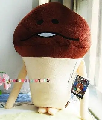 15.75 Funghi Mushroom Garden Nameko Plush Stuffed Doll Toy Figure i ...