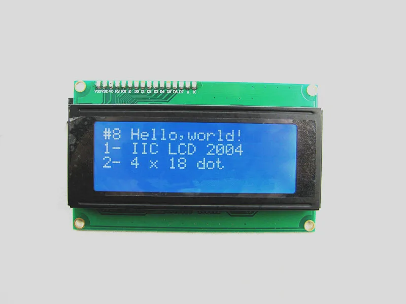 Módulo de pantalla LCD para Arduino, I2C TWS, amarillo, verde/azul ...