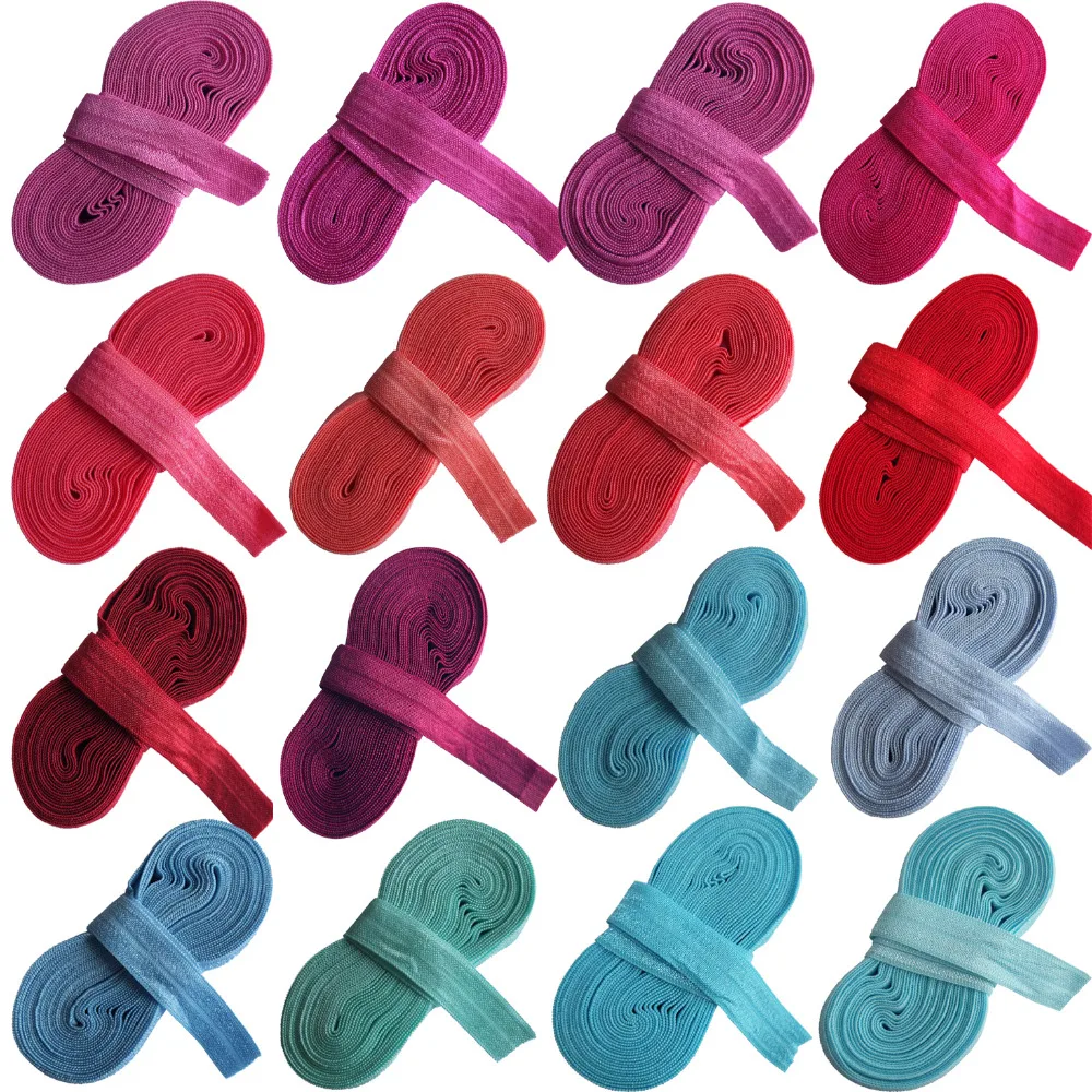 Elastic bands 5 Yards Fold Over Elastic Ribbon 16MM FOE Sewing Elastic ...