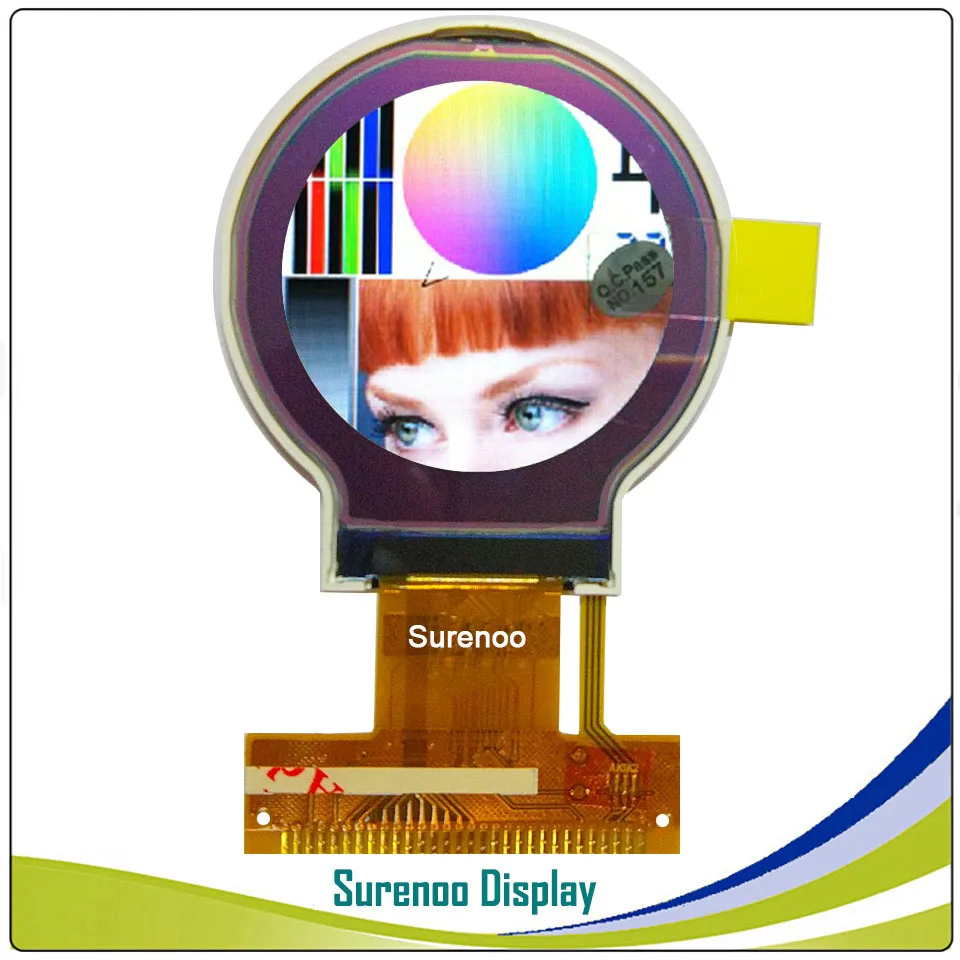 2.2 Inch Round Circle Circular128X128 TFT LCD Display Module Screen ...