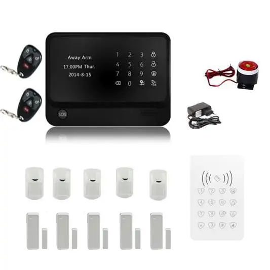 433mhz gsm WiFi Alarm System Door Close Reminder GSM Wifi Alarm with ...