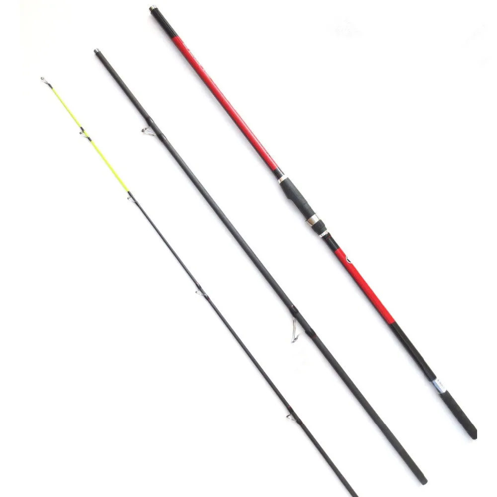 High Quality 3 Section 4.2m 100g 200g Surf Rod High Carbon Fishing Rod ...