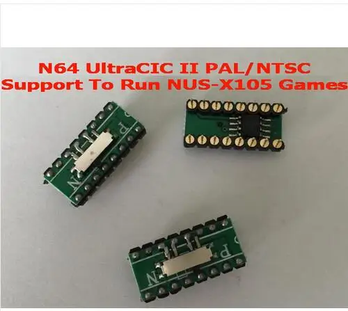 UltraCIC II(ATtiny25) PAL NUS 7101 NTSC NUS 6102 CIC Chip for EVERDRIVE ...