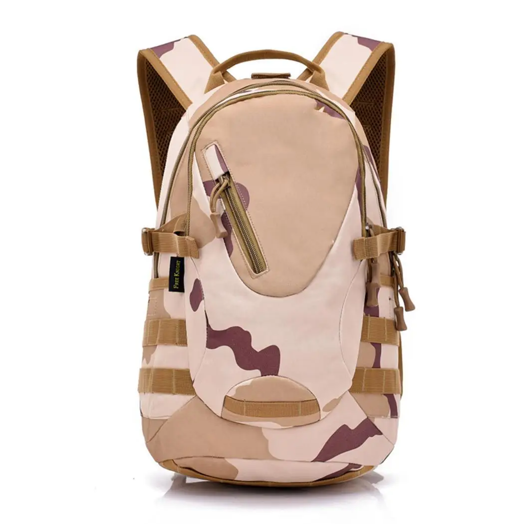 Outdoor Military Tactical Backpack 20L Capacity Multi-Pockets Nylon ...