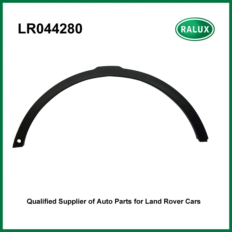 LR044280 new front LH car wheel arch moulding with parking sensor hole ...
