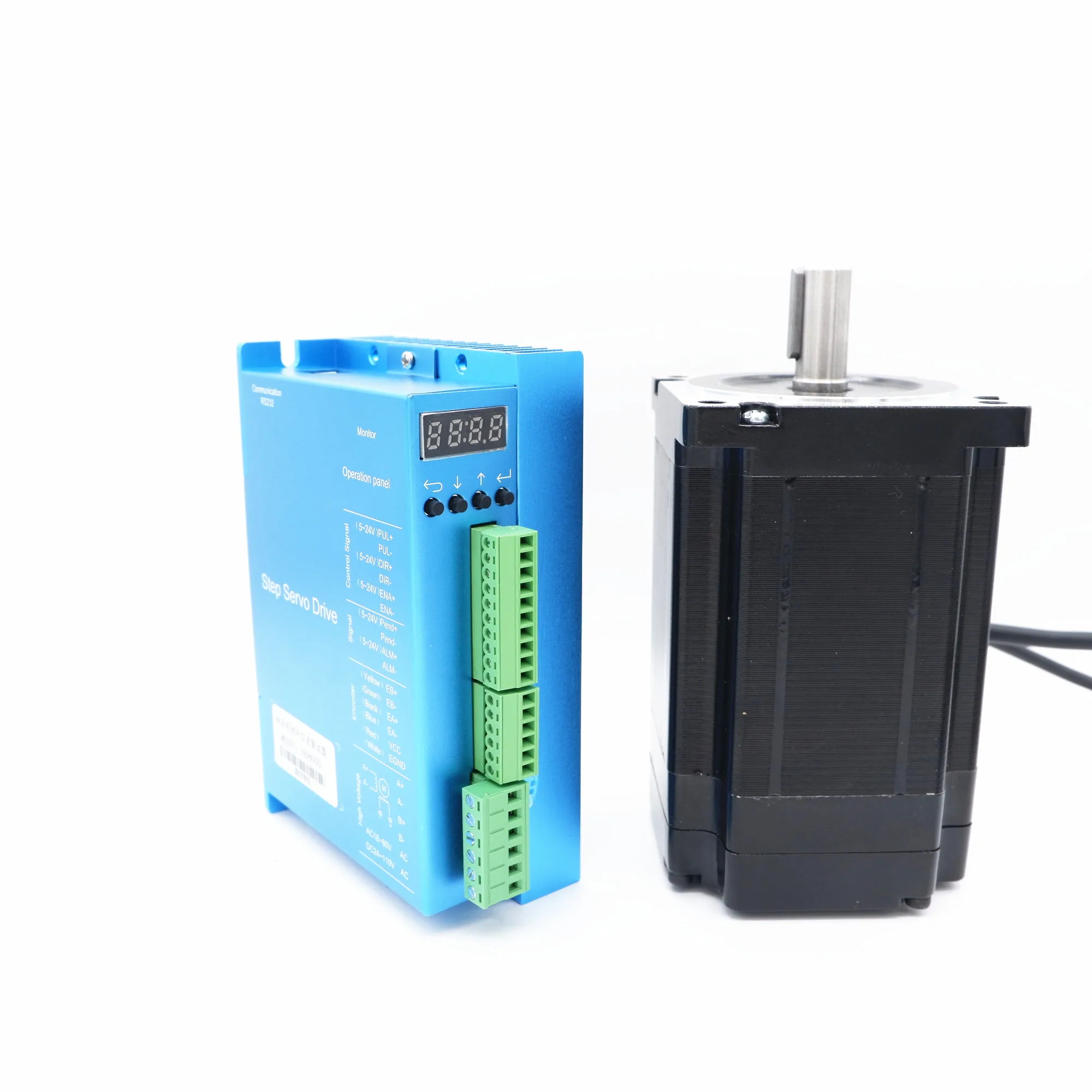 HB860D-servocontrolador híbrido de pasos, Kit de controlador CNC 86HB250-118B Nema34 de bucle ...