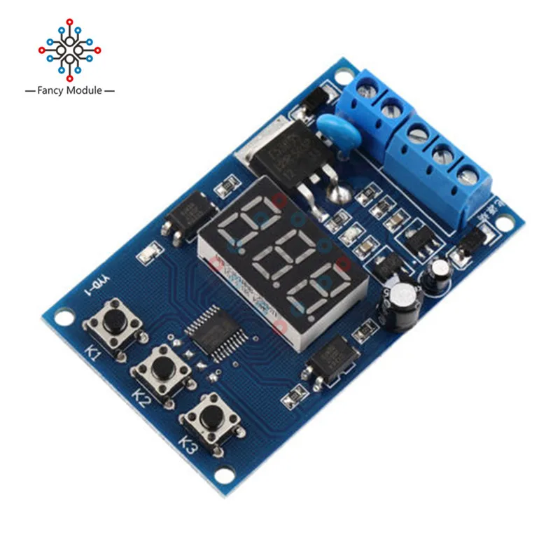 New Trigger Cycle Timer Delay Switch Circuit Control Board MOS FET ...