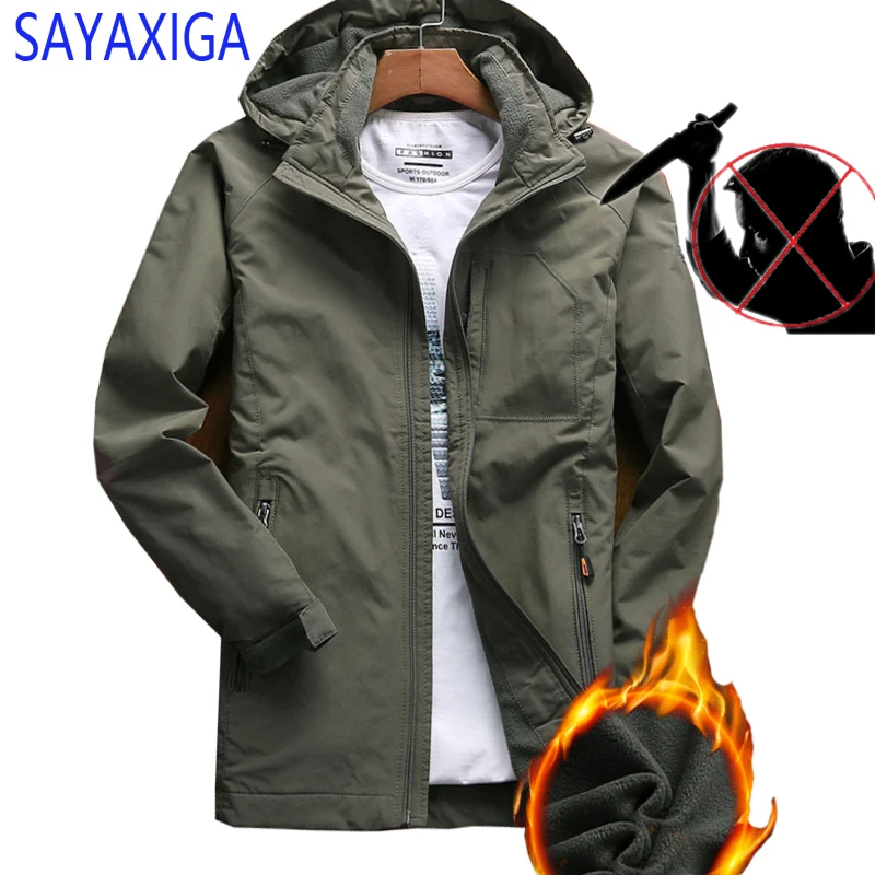 Self Defense Clothing Tactical Anti Cut Knife Resistant Hooded Jacket ...