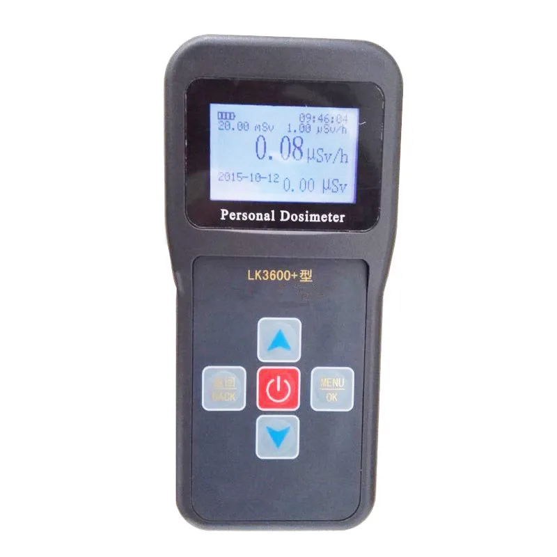 Detector de radiación Nuclear Original, instrumento de alarma portátil LK3600, dosímetro Digital ...