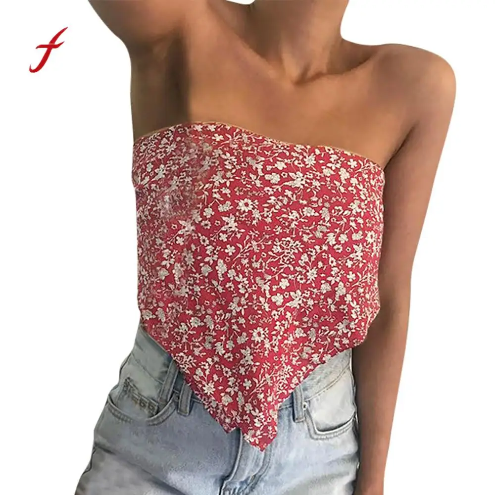 Buy Womens Sexy Printed Off Shoulder Sleeveless T