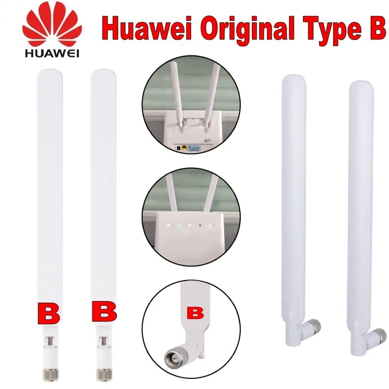 Huawei antena Original 2 X externa 3G/4G, para Huawei B315 y B593 ...