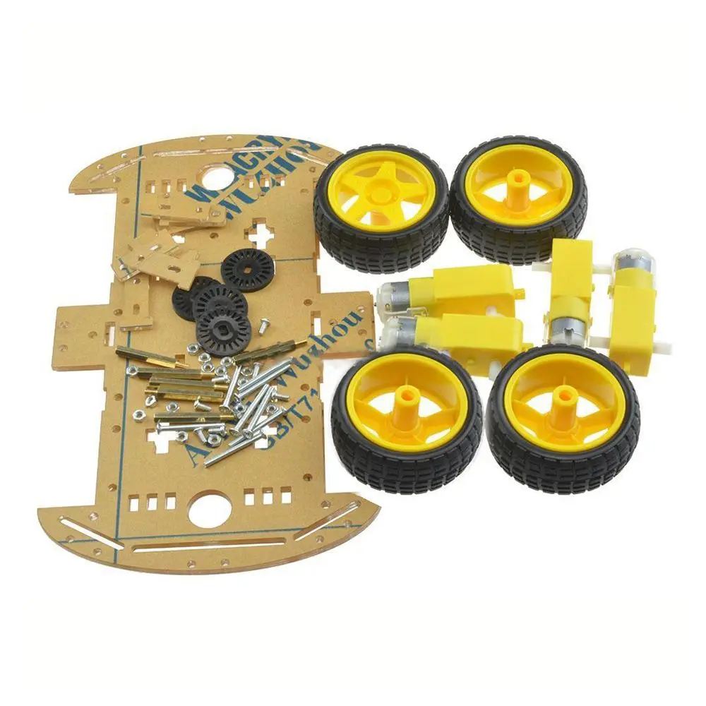 Buy New 4wd Robot Smart Car Chassis Kits Car With