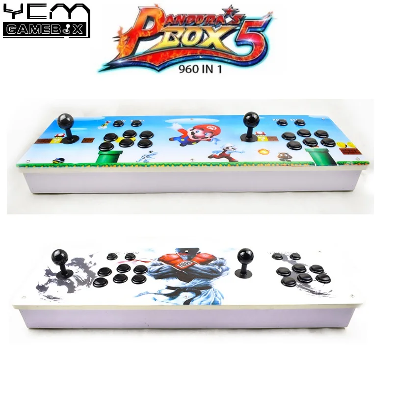 New Pandora box 5 960 in 1 arcade control kit joystick usb buttons zero ...