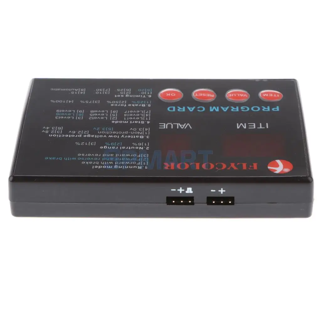 Brushless Motor And Esc LCD Display ESC Programming Box Program Card ...