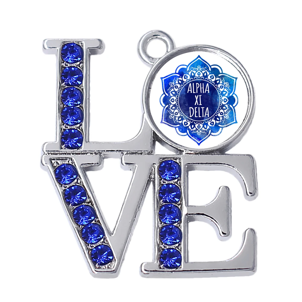 Blue Greek Delta Symbol