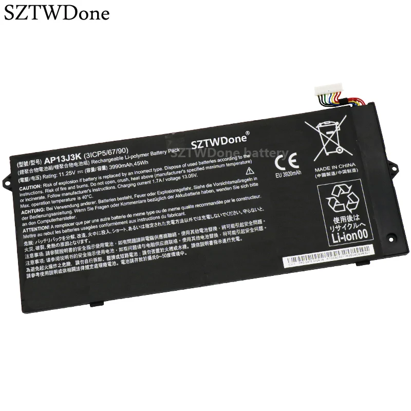 SZTWDone-AP13J3K-Laptop-Battery-for-ACER-Chromebook-C720-C720P-C740 ...