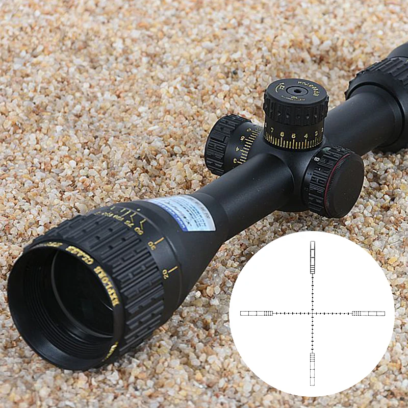 SNIPER 3.5 10X40 Riflescopes Tactical Optical Sight Hunting Reticle ...
