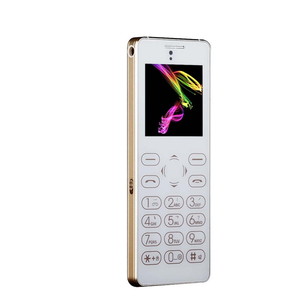 FSMART T1 Small mini mobile card phone MTK 1.5" IPS 0.3 MP GSM 4 bands ...