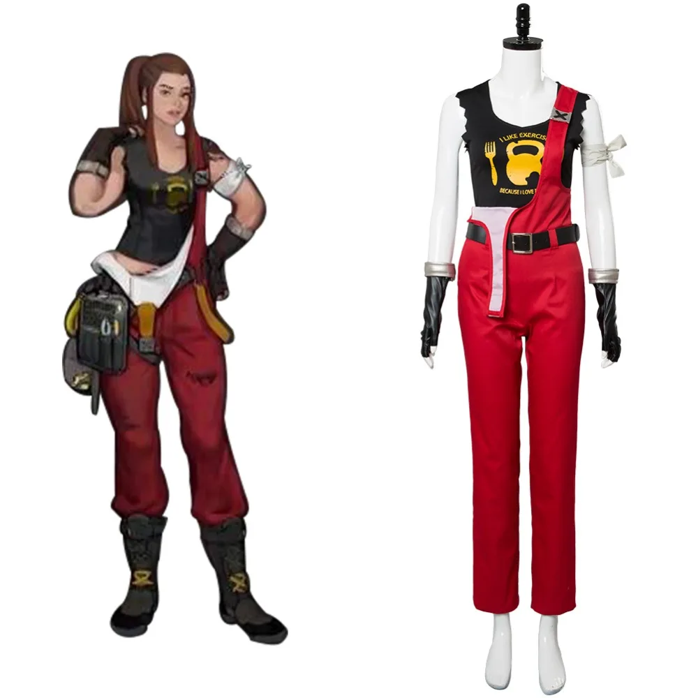 Games Overwatch Brigitte Lindholm Cosplay Costume - AllCosplay.com
