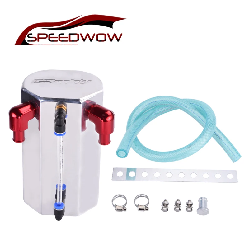 SPEEDWOW Universal Gree Box Racing Oil Catch Tank Can Fuel Original ...