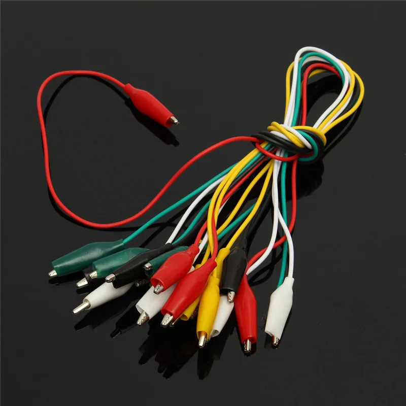 10pcs Alligator Clips (Metal Clip35mm) Electrical Test Leads Alligator ... 10pcs Alligator Clips (Metal Clip35mm) Electrical Test Leads Alligator ...