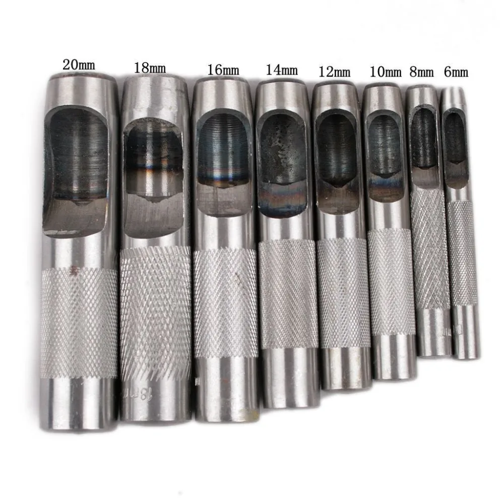 Leather Puncher Large Small Diameter Germany Round Punch 6 20mm Craft ...