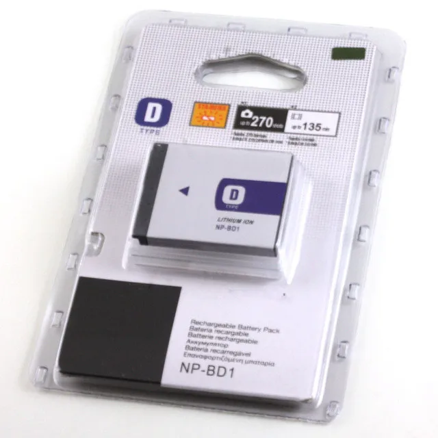 NP BD1/NP FD1 NP BD1/FD1 lithium batteries pack NPBD1 Digital camera ...