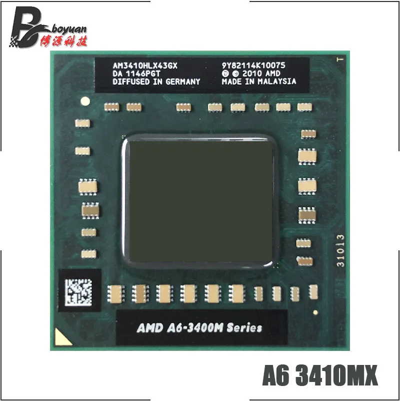 AMD A6 Series A6 3410MX A6 3410M X 1.6 GHz Quad Core Quad ด้าย CPU ...