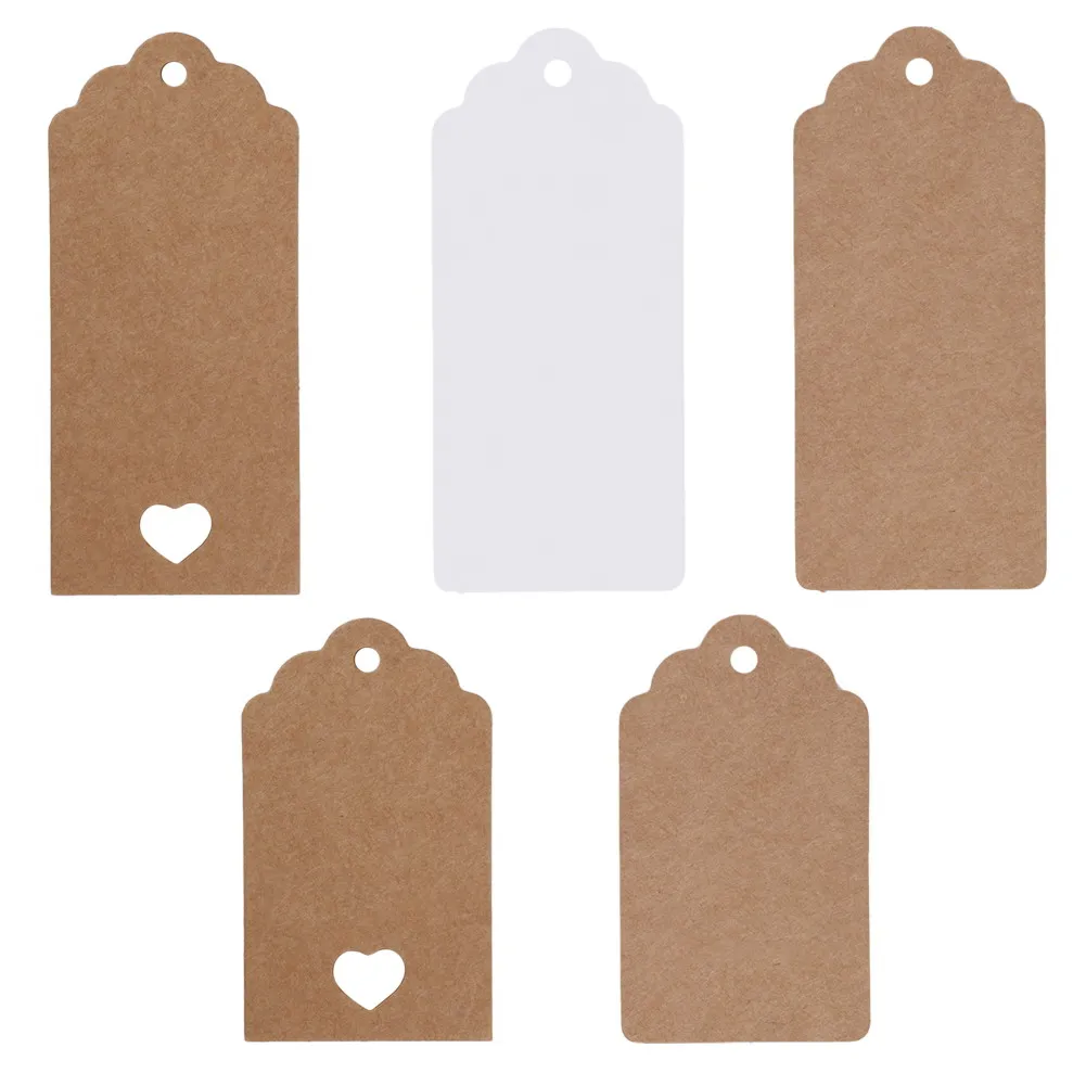 Aliexpress.com: Comprar 50 piezas de etiquetas de papel Kraft Vintage ...