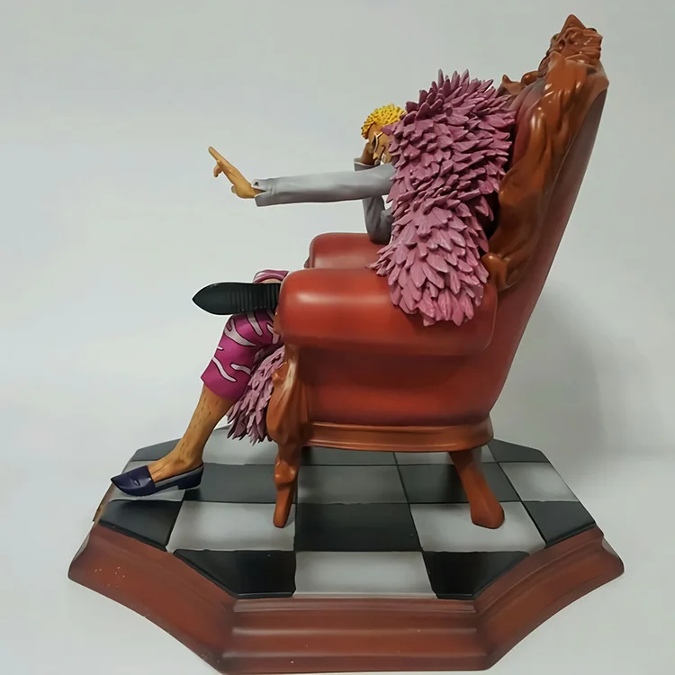 One Piece Donquixote Doflamingo sitting figure | One piece Merchandise ...
