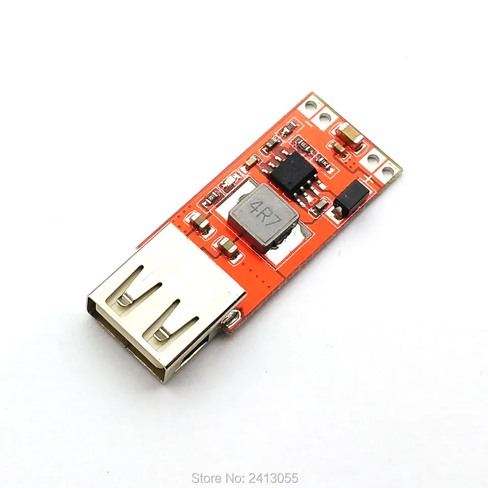 DC-DC 7.5-28V to 5V USB Step Down Power Module 3A Precise Vehicle ...