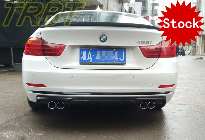 420 CF Rear Lip 428 Carbon FIber Rear Diffuser 435i Rear Bumper Lip ...