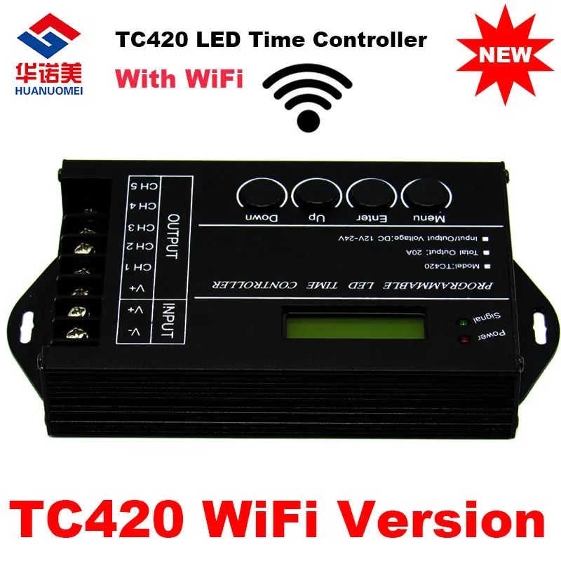 WiFi tc420 led time controller programmable rgb wifi dimmer aquarium ... WiFi tc420 led time controller programmable rgb wifi dimmer aquarium ...