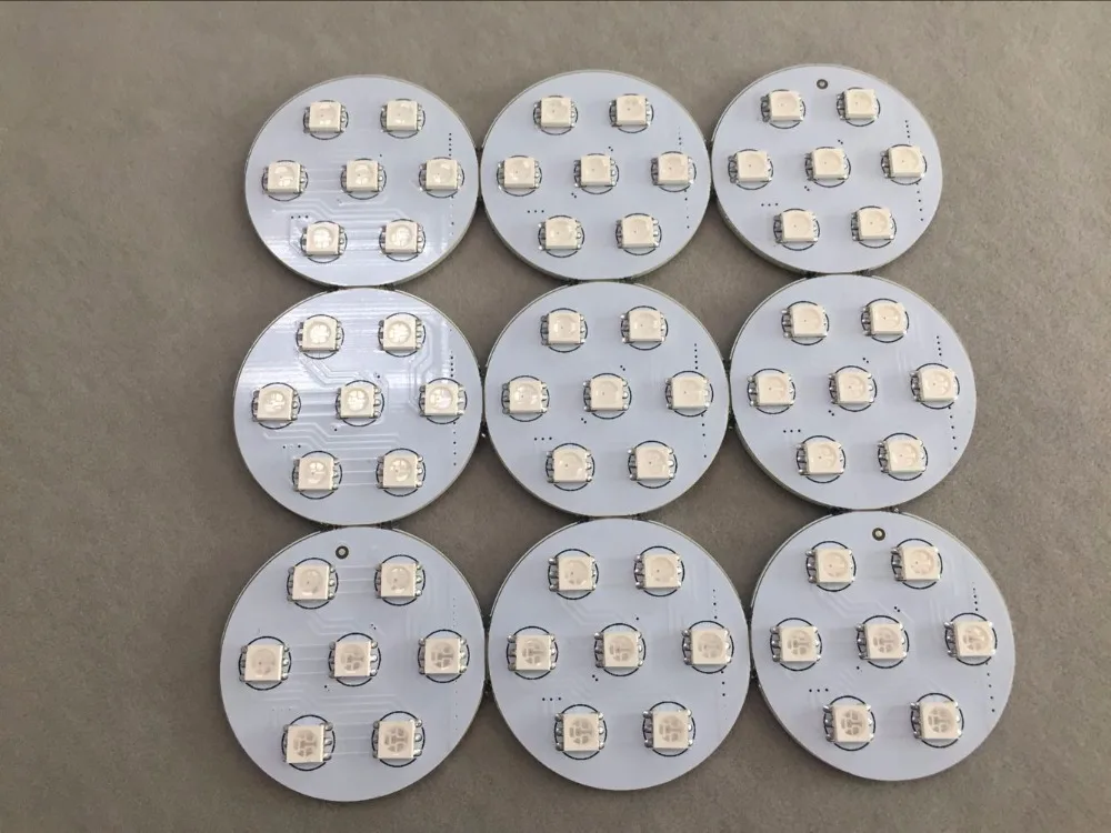 Dc24v Ucs2903 5050 Addressable Pixel Pcba,7pcs 5050 Smd Rgb Led;size ...