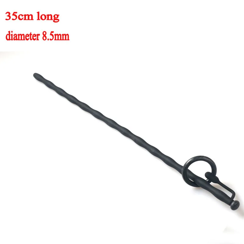 350mm long silicone urethral sounds dilators sounding rod catheter sex ...