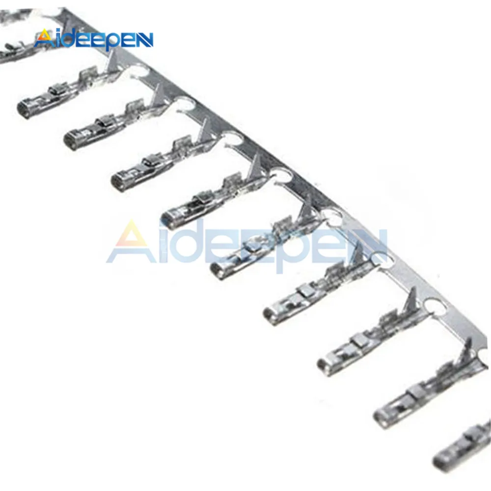 1000pcs 2.54mm Dupont Jumper Wire Cable Housing Female Contor Terminal ...