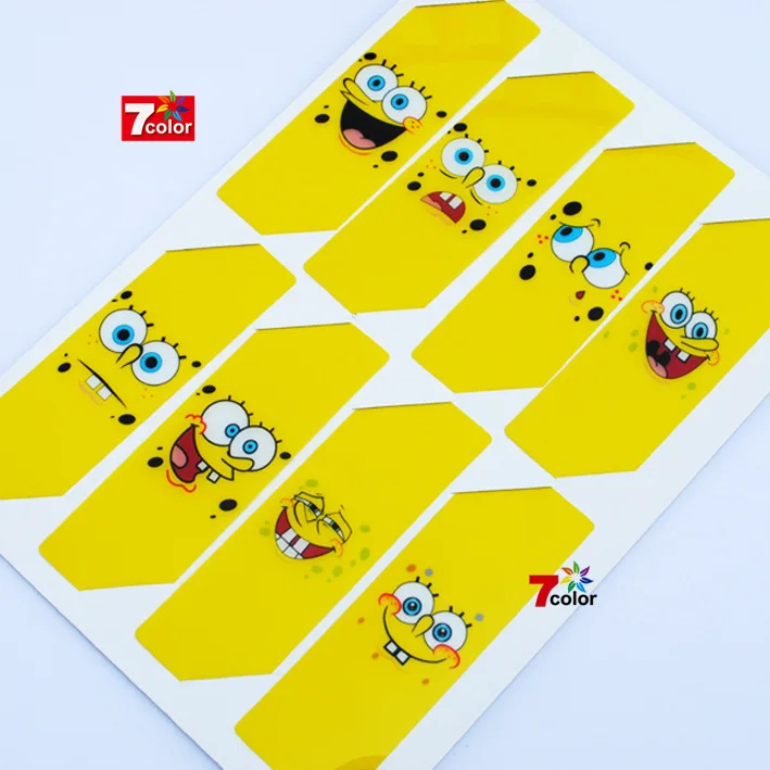 High quality Anime SpongeBob SquarePants Transparent bookmark 8pcs/sets ...