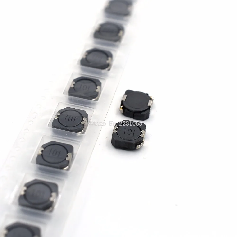 10pcs/lot 10*10*4mm Smd Power Inductor 100uh 100uh 101 Cdrh104r ...
